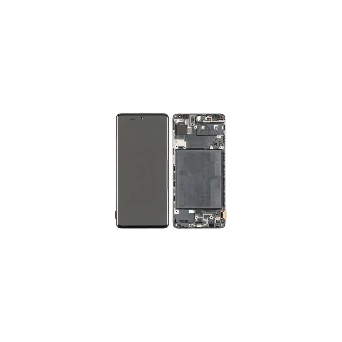 Samsung Display Lcd A71 SM-A715F black Service Pack GH82-22152A GH82-